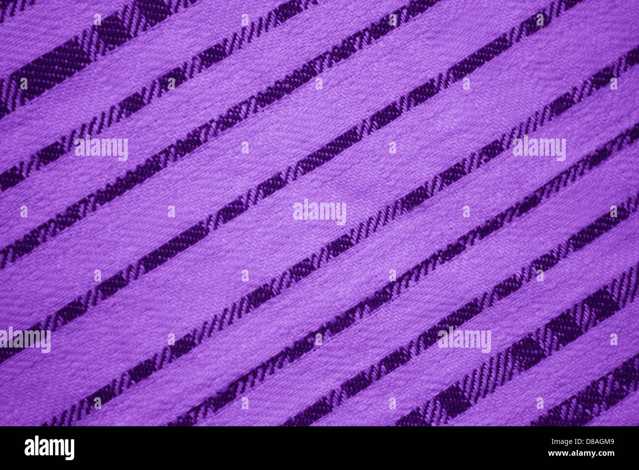 purple diagonal stripes fabric texture Stock Photo - Alamy