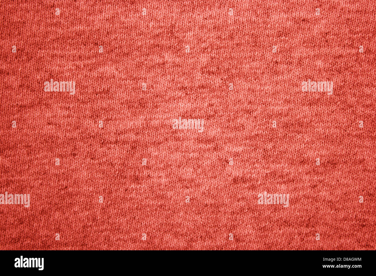 red heather knit t shirt fabric texture Stock Photo - Alamy