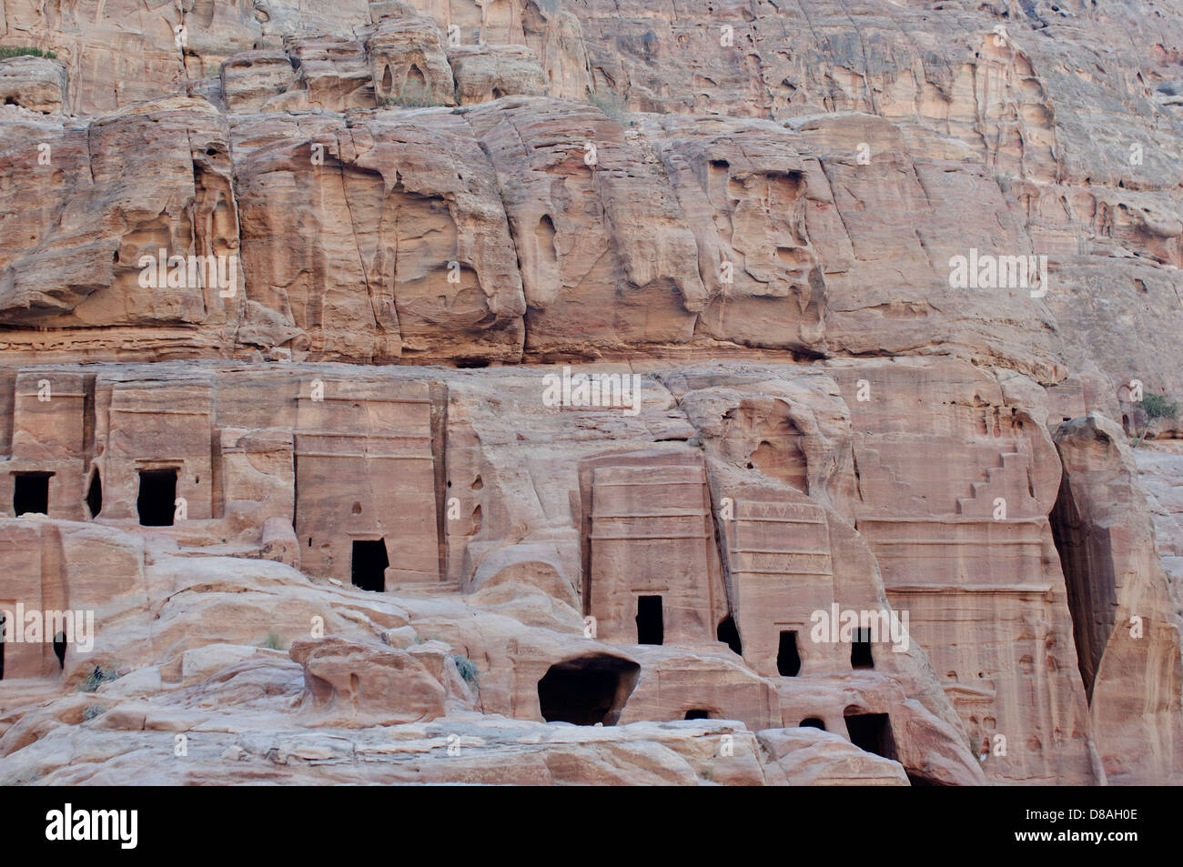 Ancient rock formation in Petra, Jordan Stock Photo - Alamy