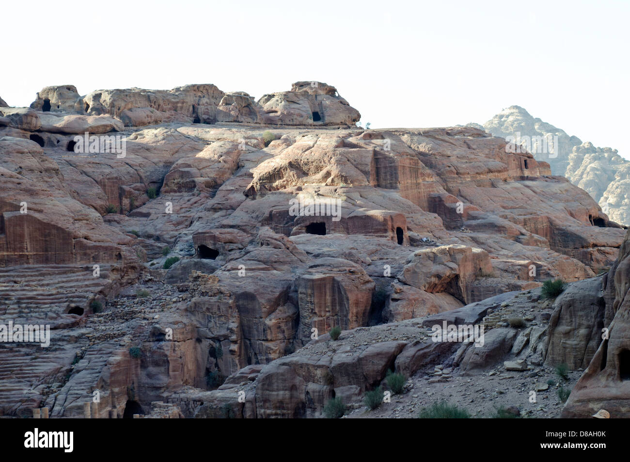 Ancient rock formation in Petra, Jordan Stock Photo - Alamy