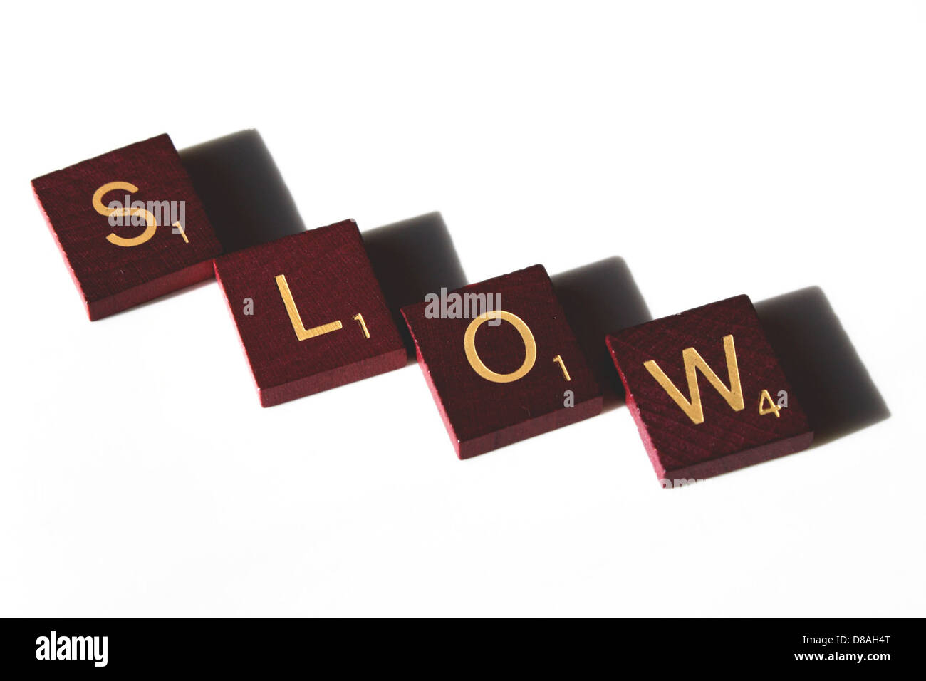 Slow down mindfulness concept Cut Out Stock Images & Pictures - Alamy