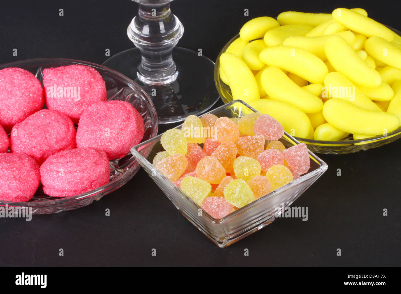 Mixed fruit jelly candy hi-res stock photography and images - Alamy