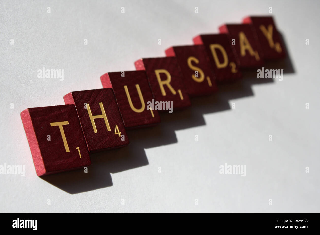An image representing Thursday, possibly showing a calendar page or a specific moment of the day ...