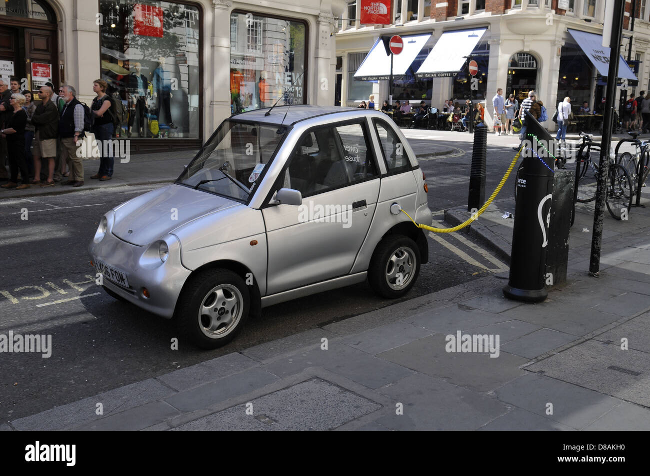 G Wizz Electric Car Charging,Covent Garden,London.UK Stock Photo - Alamy