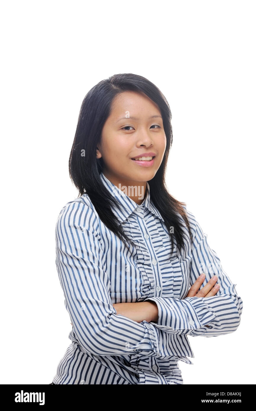 Young asian business woman looking smart Stock Photo - Alamy