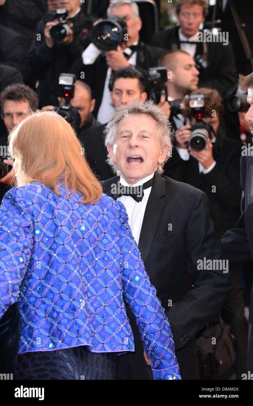 Cannes, France. 22nd May 2013. Roman Polanski, attends the Premiere ...