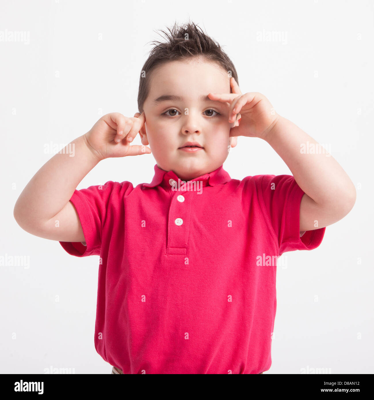 young boy playing Stock Photo - Alamy