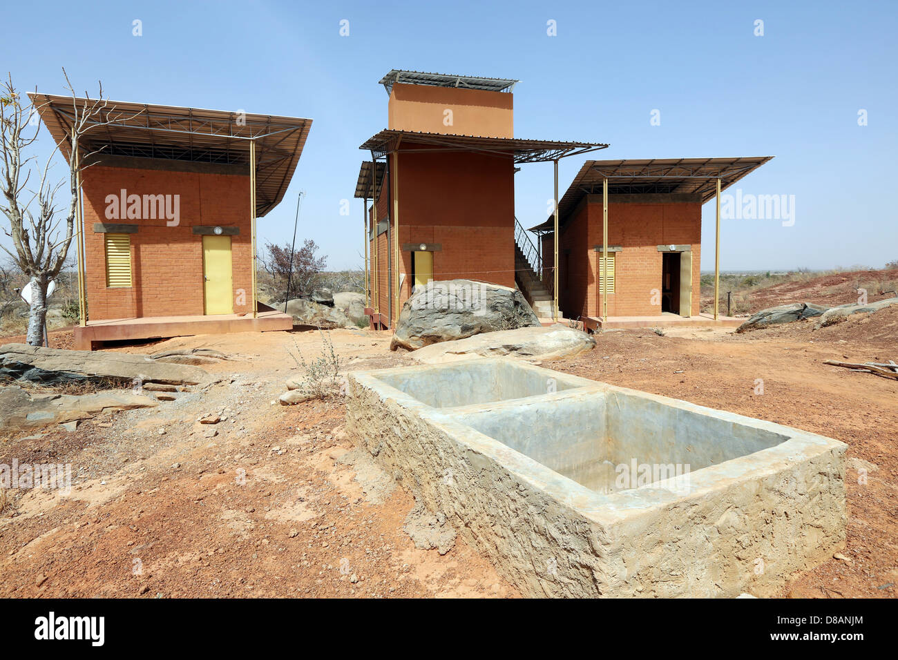 Construction site of the the Opera Village of the film director and ...