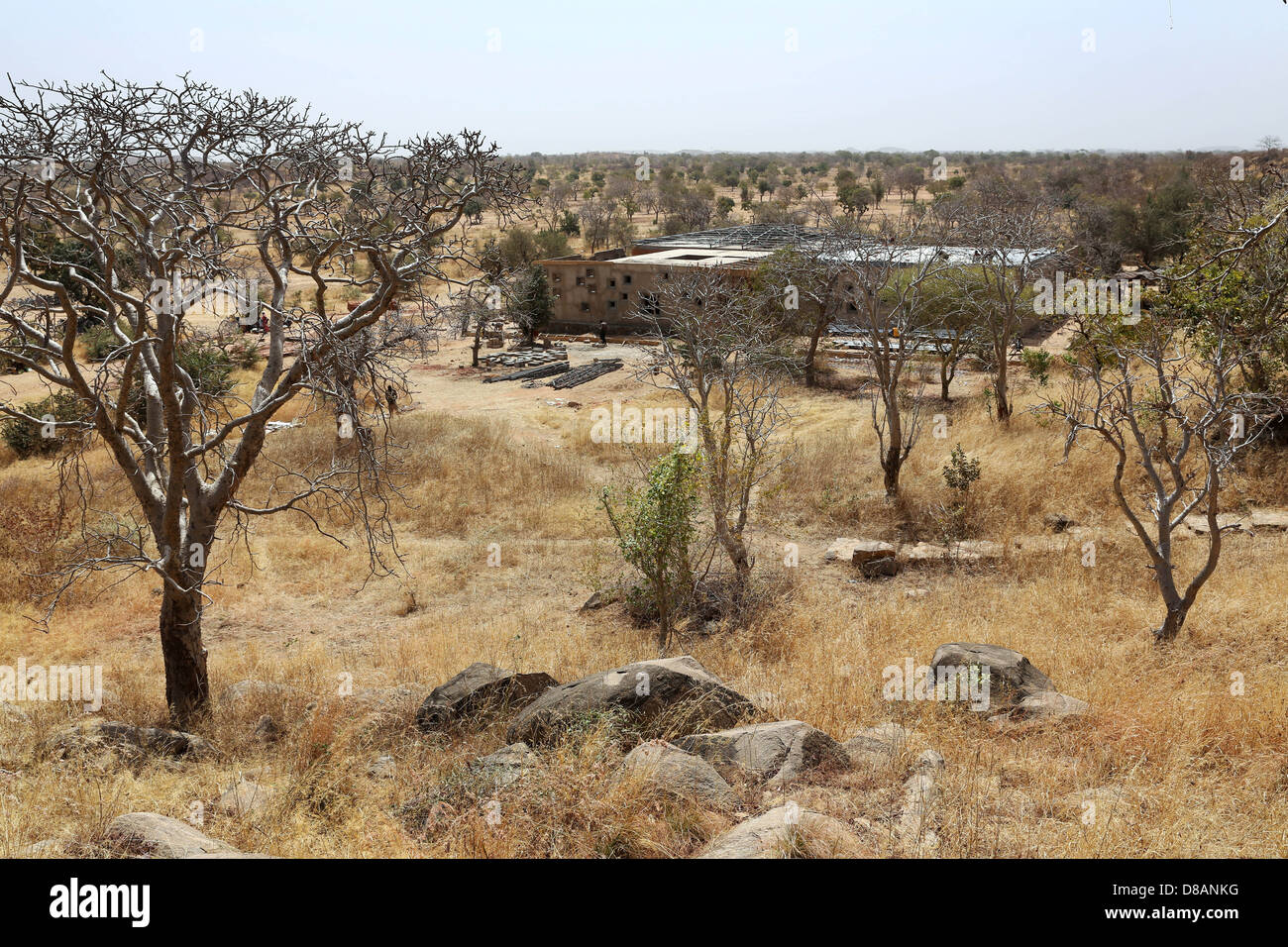Construction site hospital in the Opera Village of the film director ...