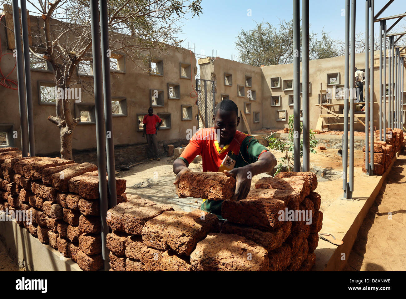 Construction site hospital in the Opera Village of the film director ...