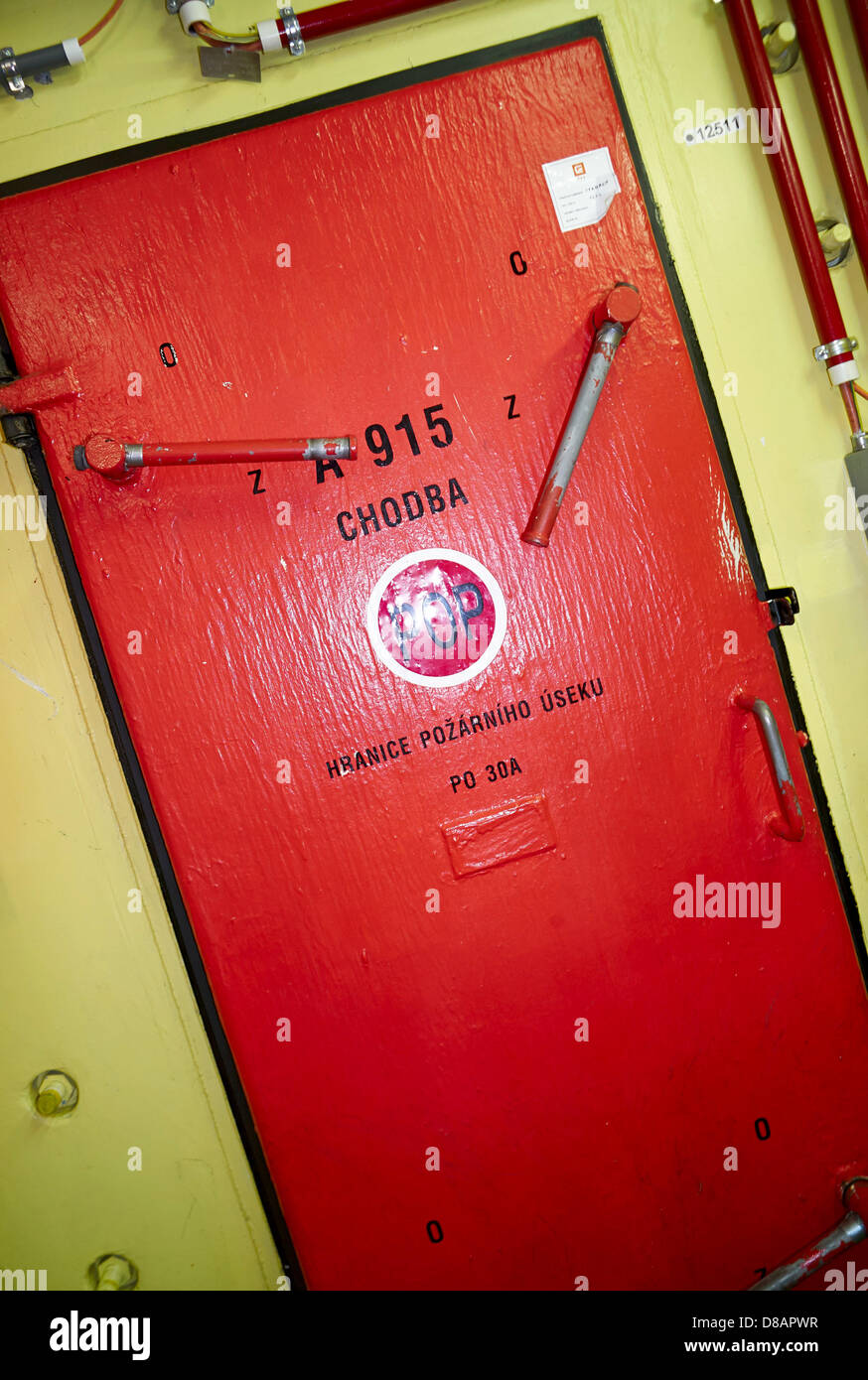 In normal operation, the domed hall of the nuclear power plant is ...