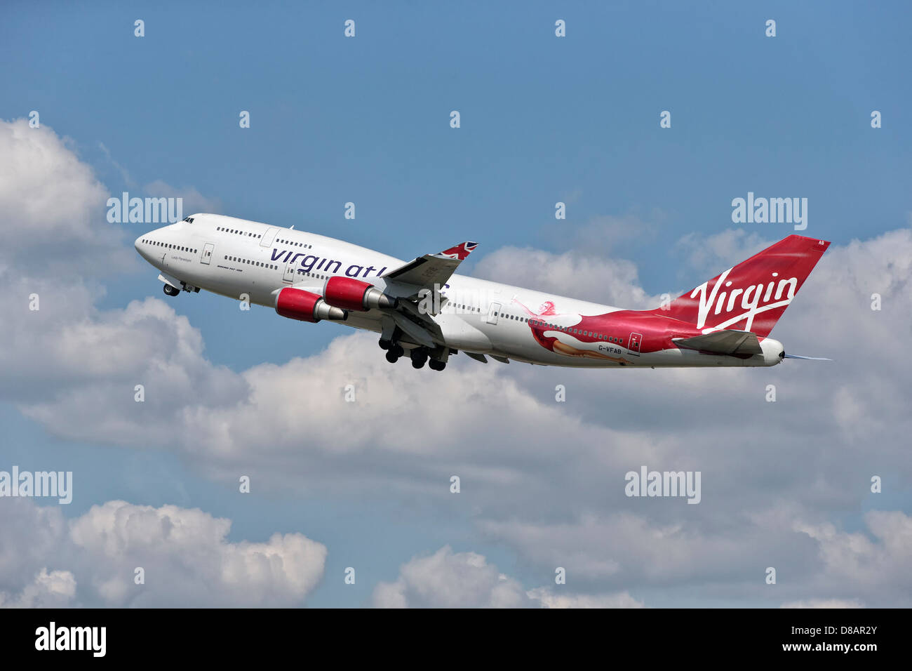 Virgin atlantic boeing 747 on hi-res stock photography and images - Alamy