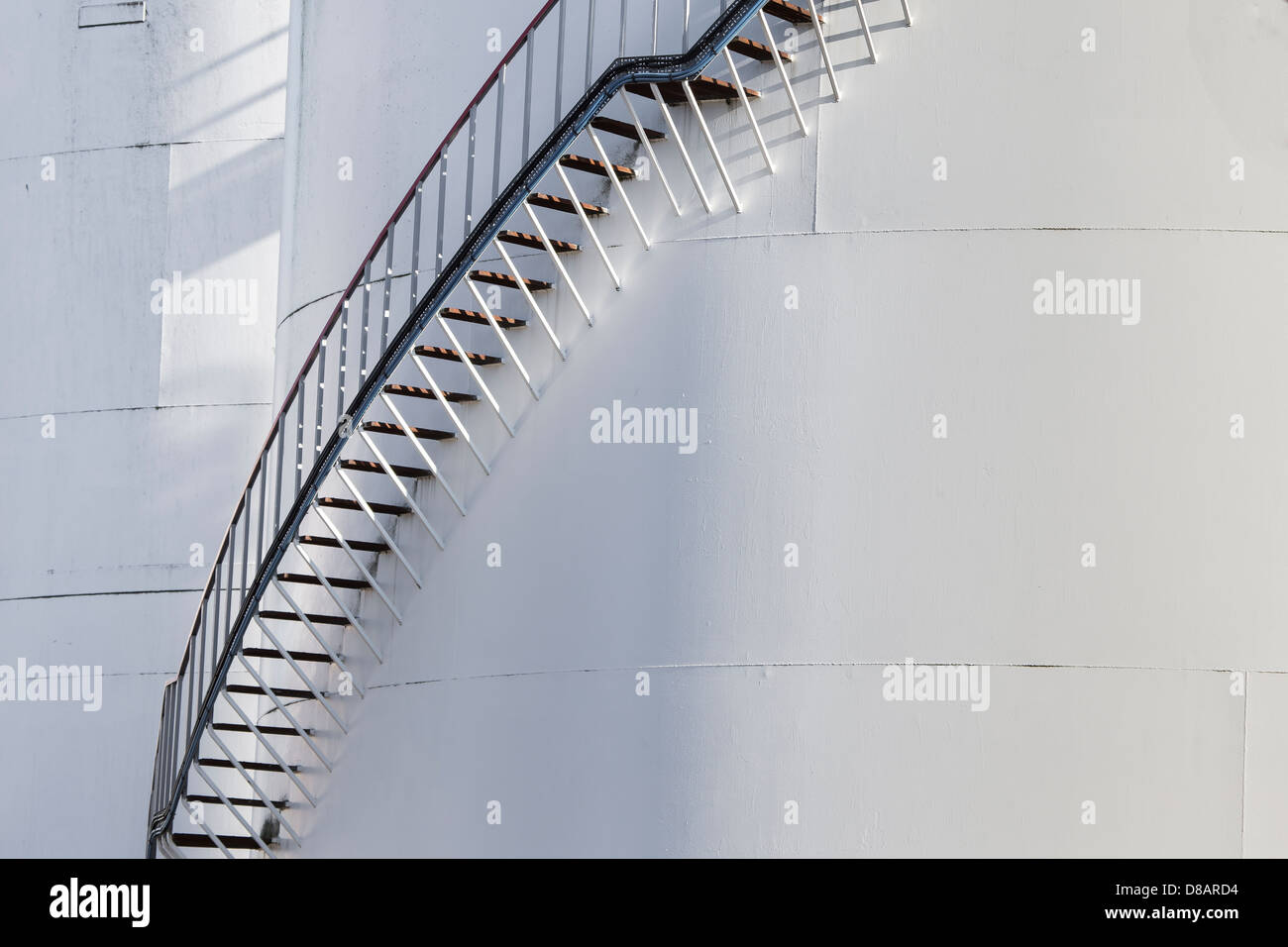 Oil storage tanks with stairs hi-res stock photography and images - Alamy