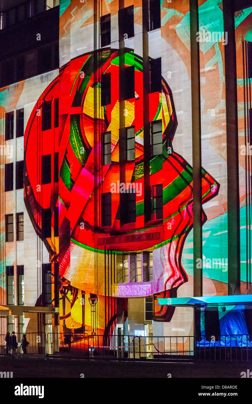 The Vivid festival in Sydney where artists project their work on ...