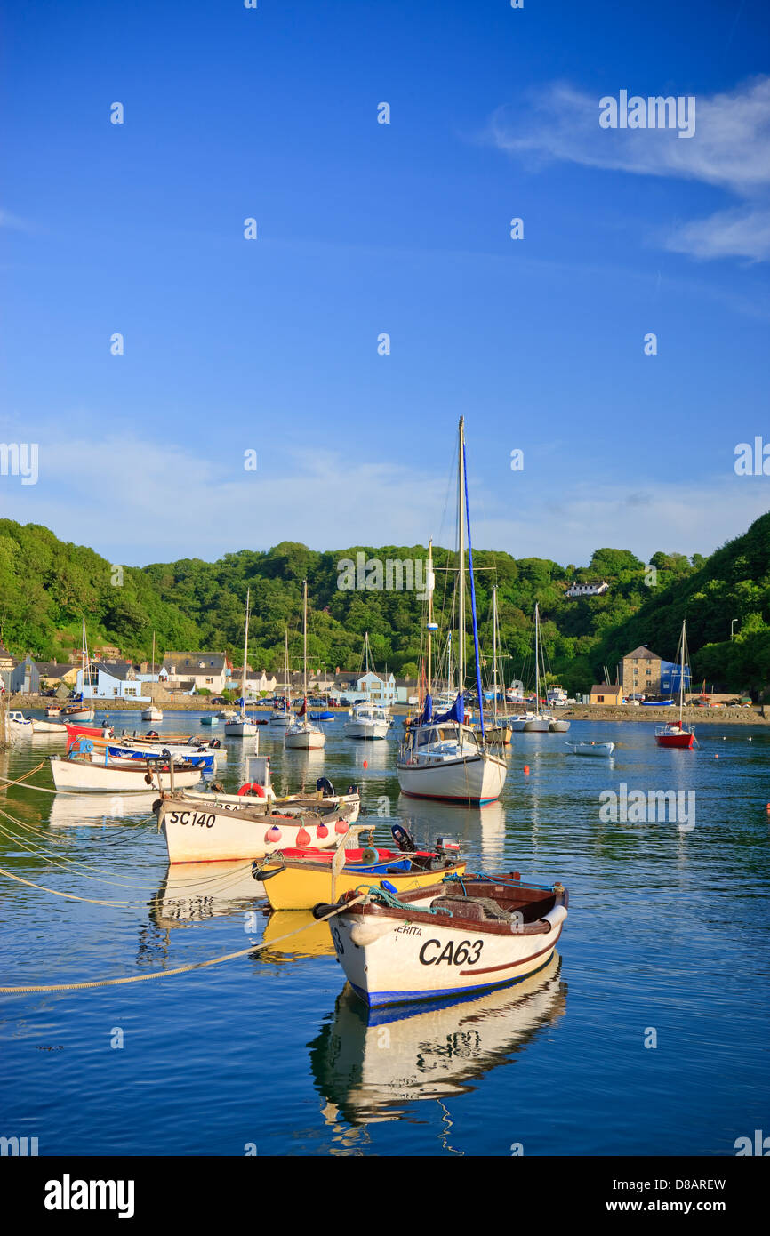 Lower Fishguard Pembrokeshire Wales Stock Photo - Alamy