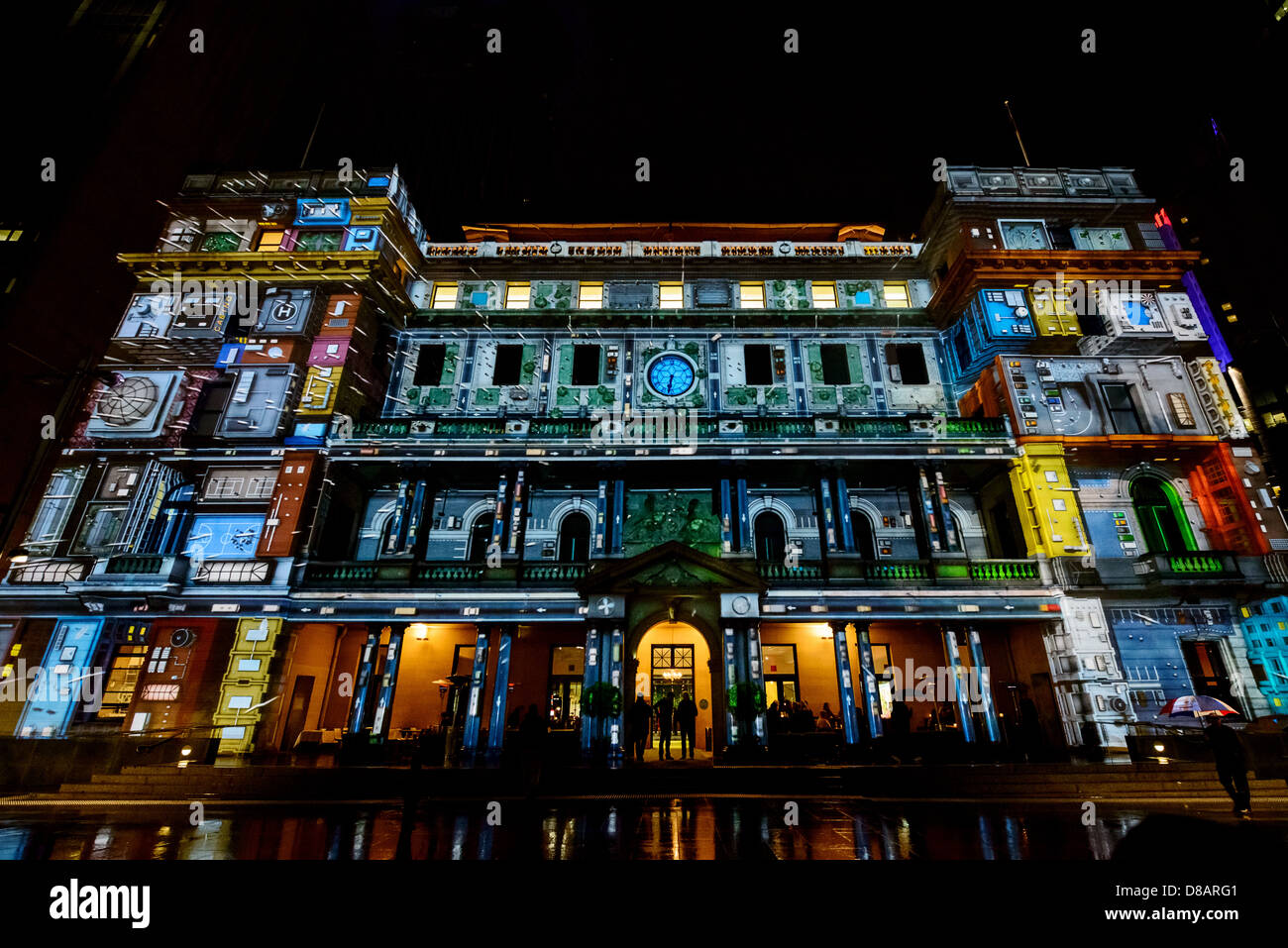 The Vivid festival in Sydney where art is projected onto buildings and ...