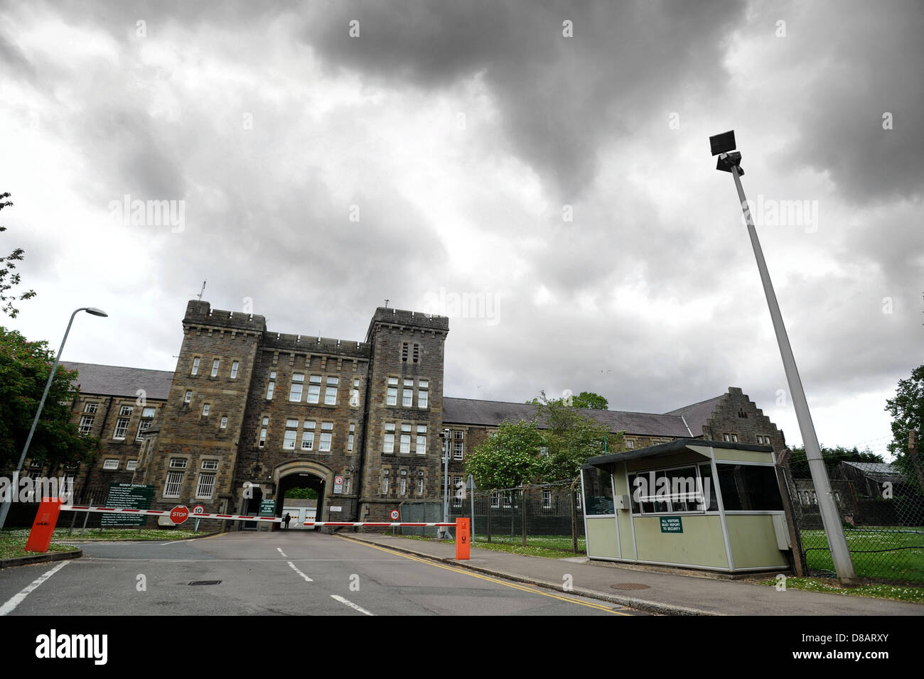 Maindy Barracks , Cardiff, UK. 23rd May 2013. Home Secretary Theresa ...