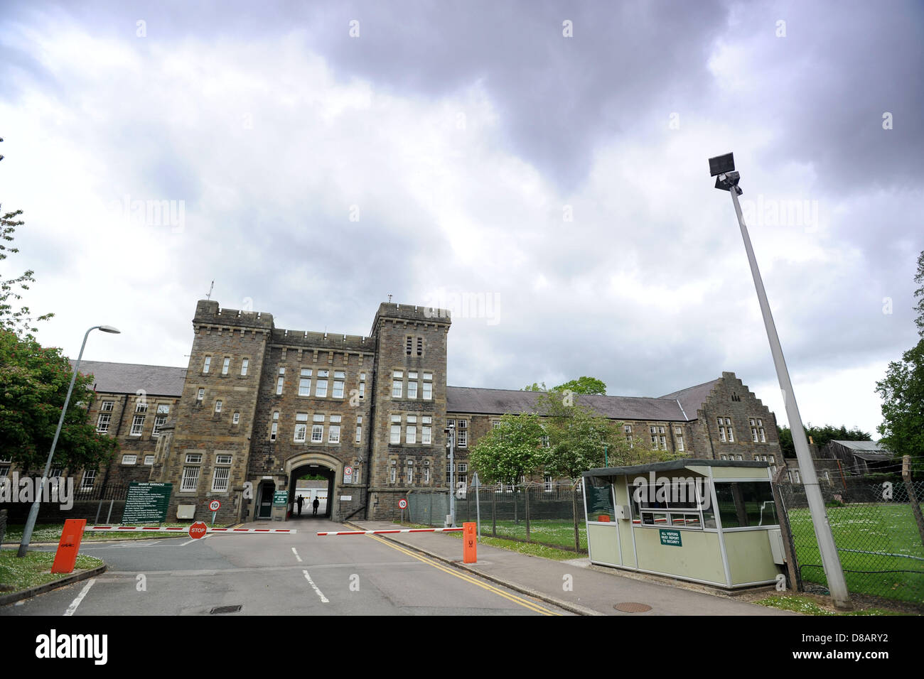 Maindy Barracks , Cardiff, UK. 23rd May 2013. Home Secretary Theresa ...