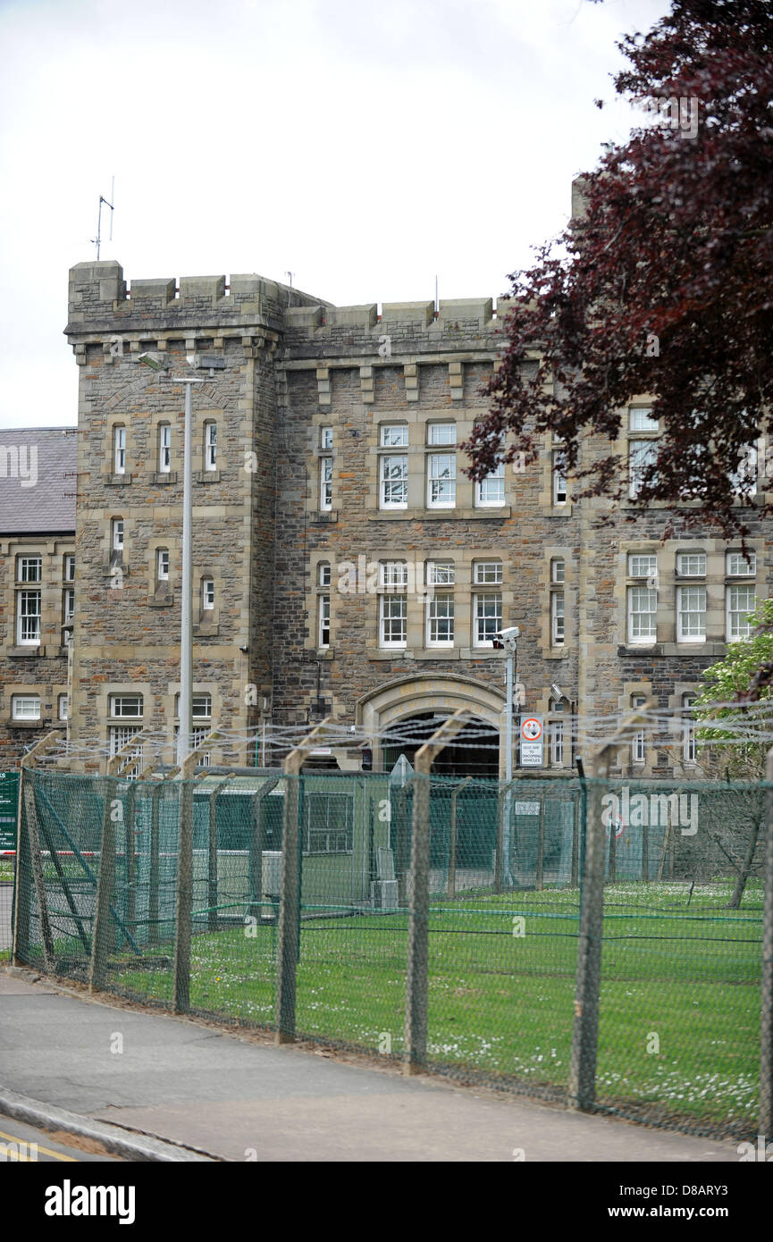 Maindy Barracks , Cardiff, UK. 23rd May 2013. Home Secretary Theresa ...