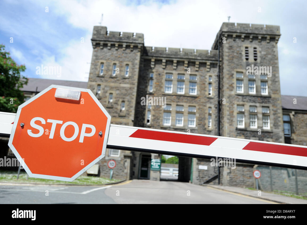 Maindy Barracks , Cardiff, UK. 23rd May 2013. Home Secretary Theresa ...