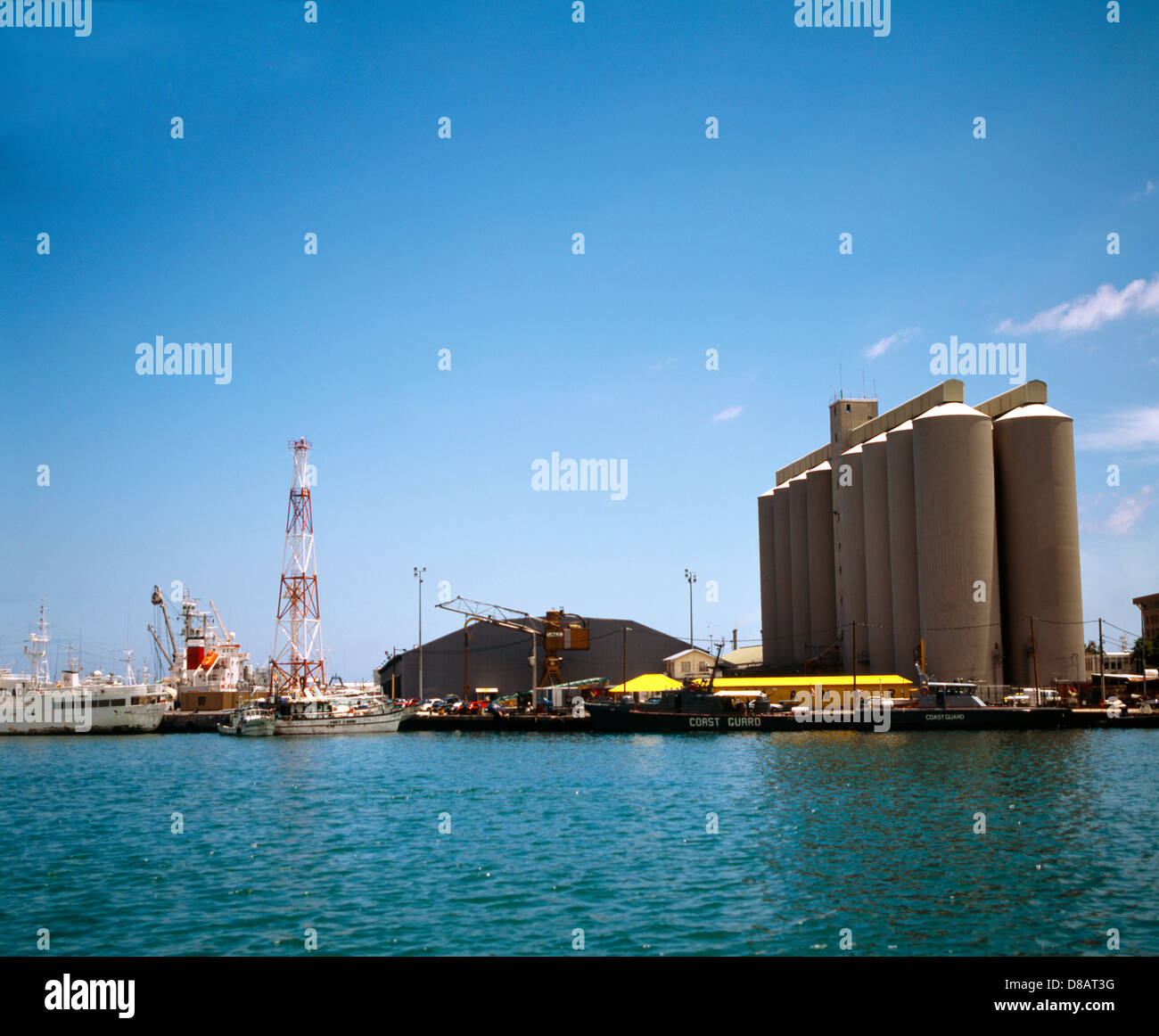Port Louis Mauritius Port Grain Silo Stock Photo - Alamy