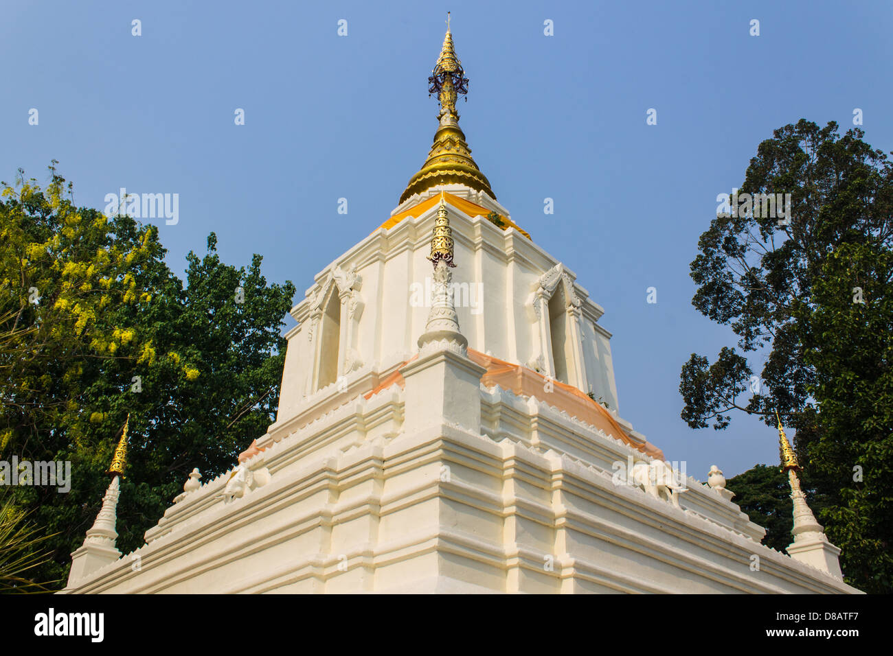 Chedi In Wat Cang Kump , Wiang Kum Kam Stock Photo - Alamy