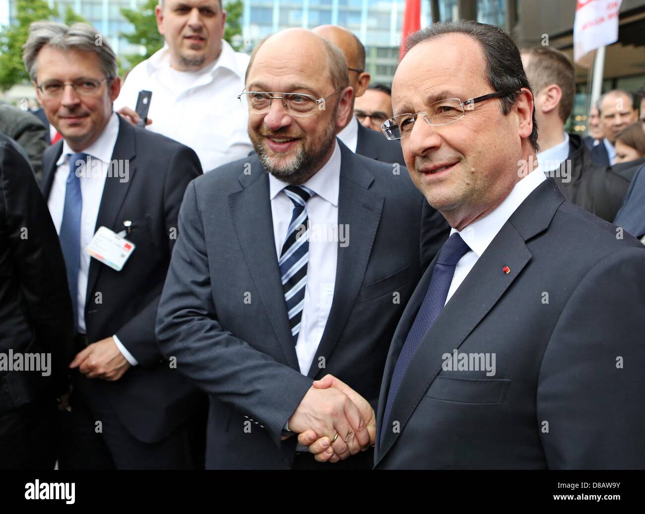 Leipzig, Germany. 23rd May 2013. President of the European Parliament ...