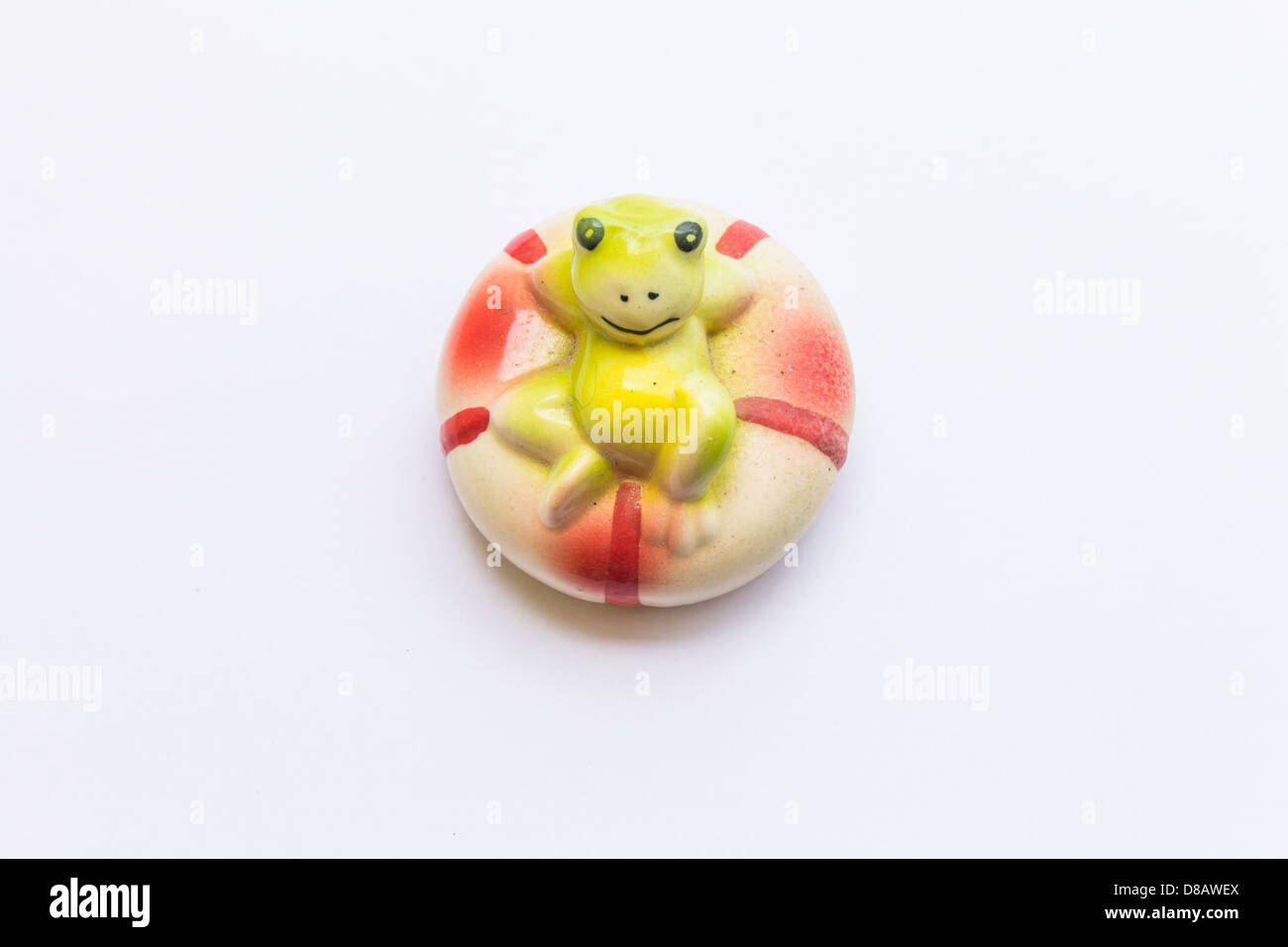 isolated frog ceramic Stock Photo - Alamy