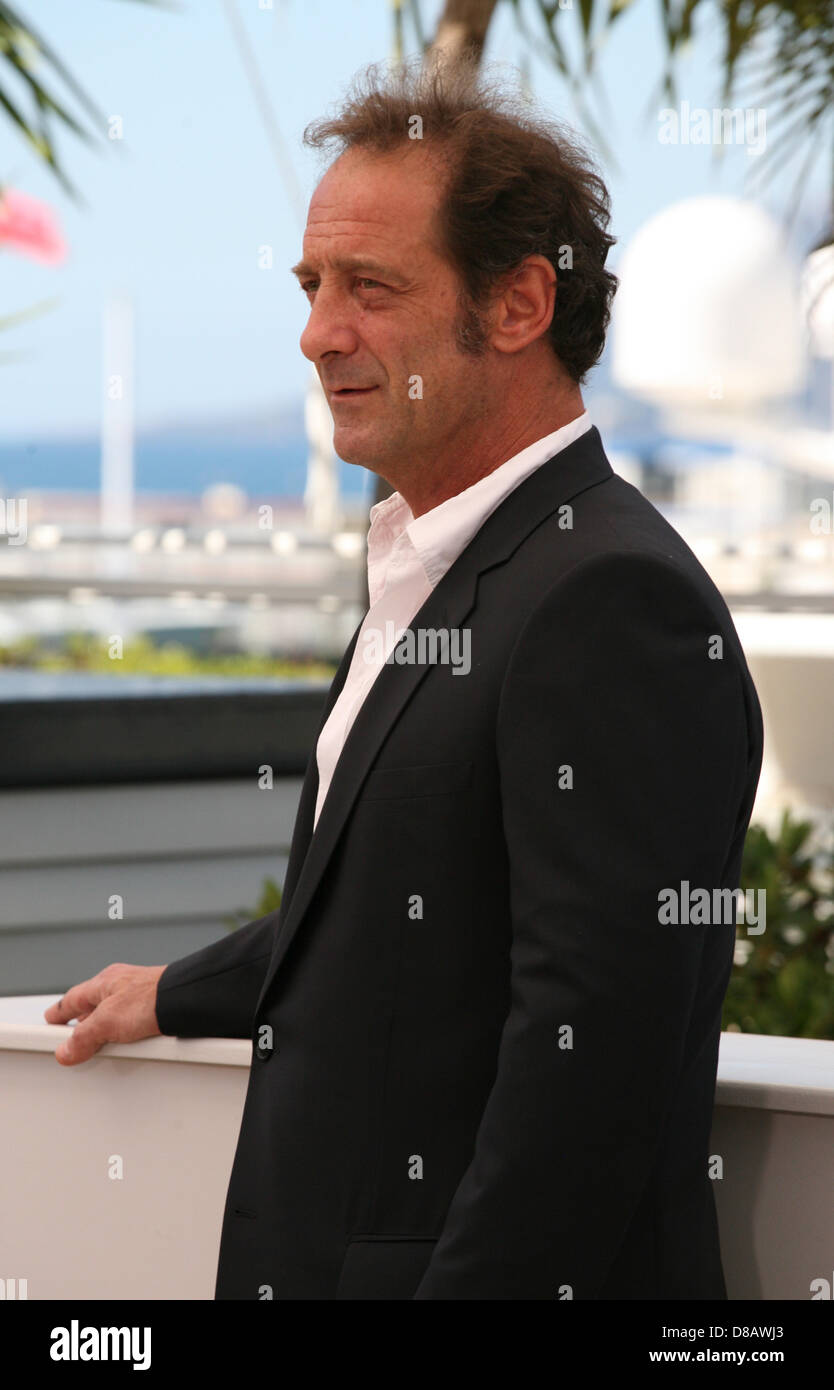 Cannes, France. 22nd May 2013. Actor Vincent Lindon at Les Salauds film ...