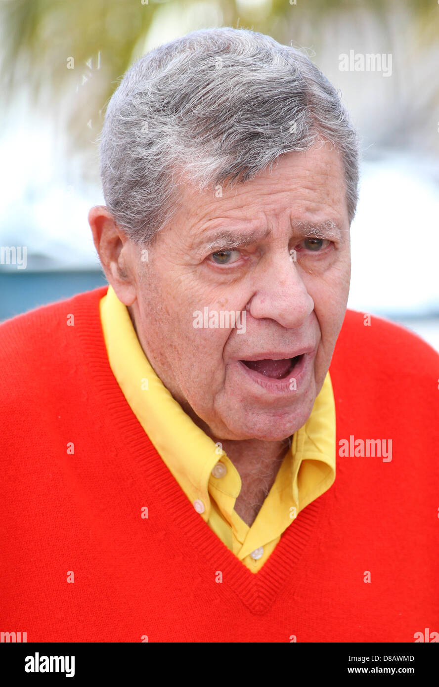 JERRY LEWIS MAX ROSE. PHOTOCALL. CANNES FILM FESTIVAL 2013 PALAIS DES ...