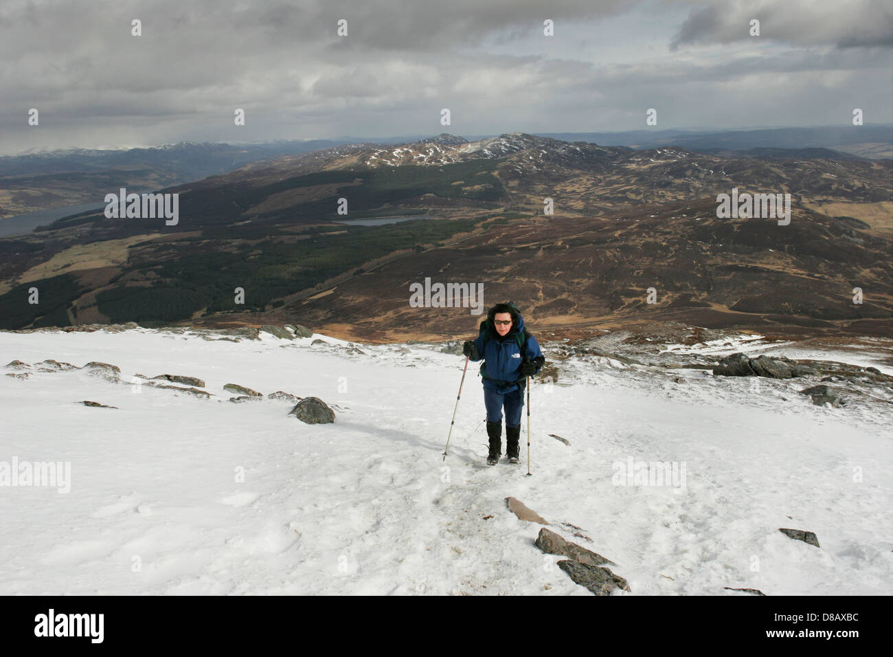 Schiehallion walker hi-res stock photography and images - Alamy