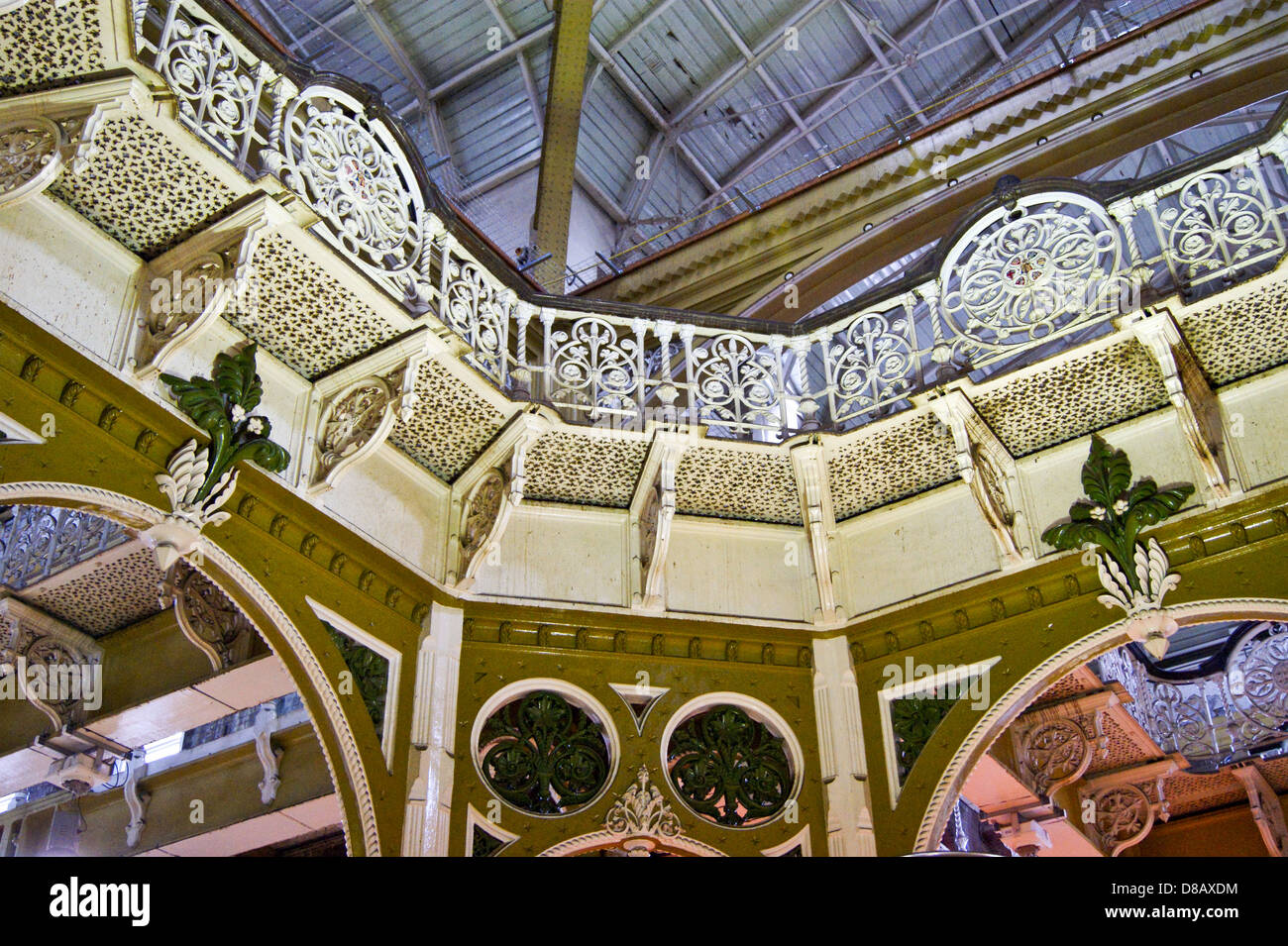 Cast iron interior detail of Abbey Mills sewage pumping station 1868 by ...