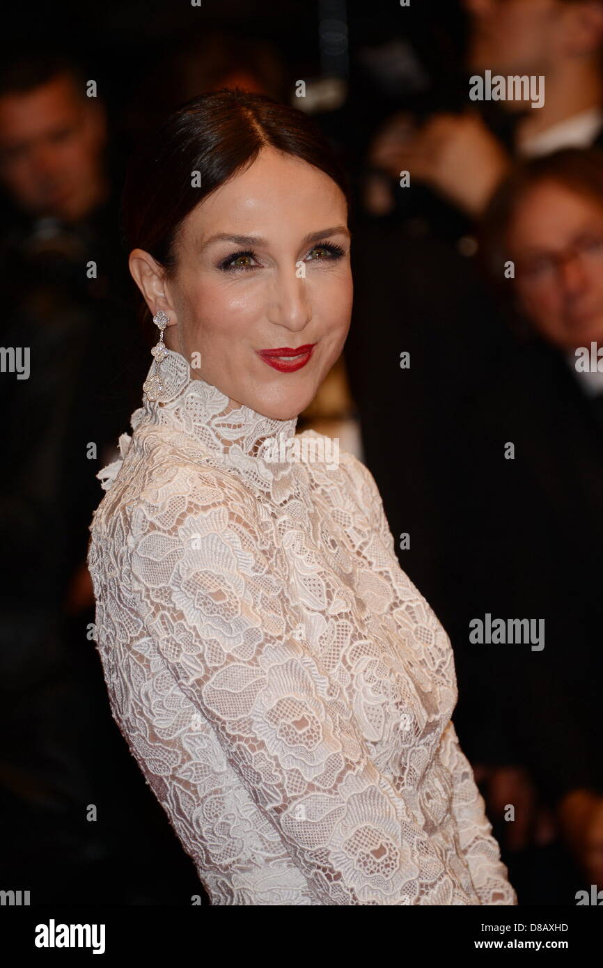 Cannes, France. 22nd May 2013. Elsa Zylberstein attends the Premiere of ...