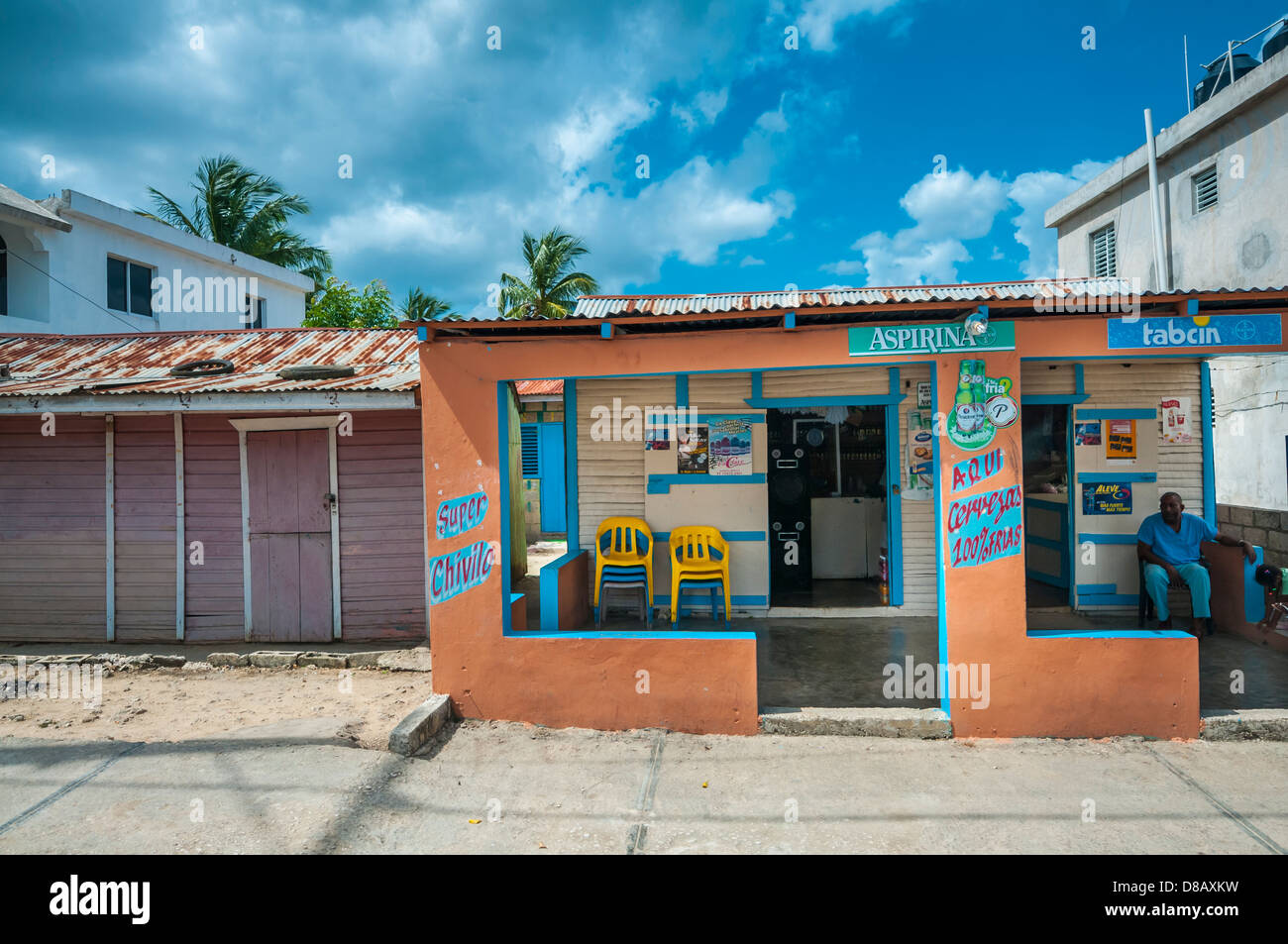 local villages near Punta Cana; Dominican Republic; Caribbean Stock ...