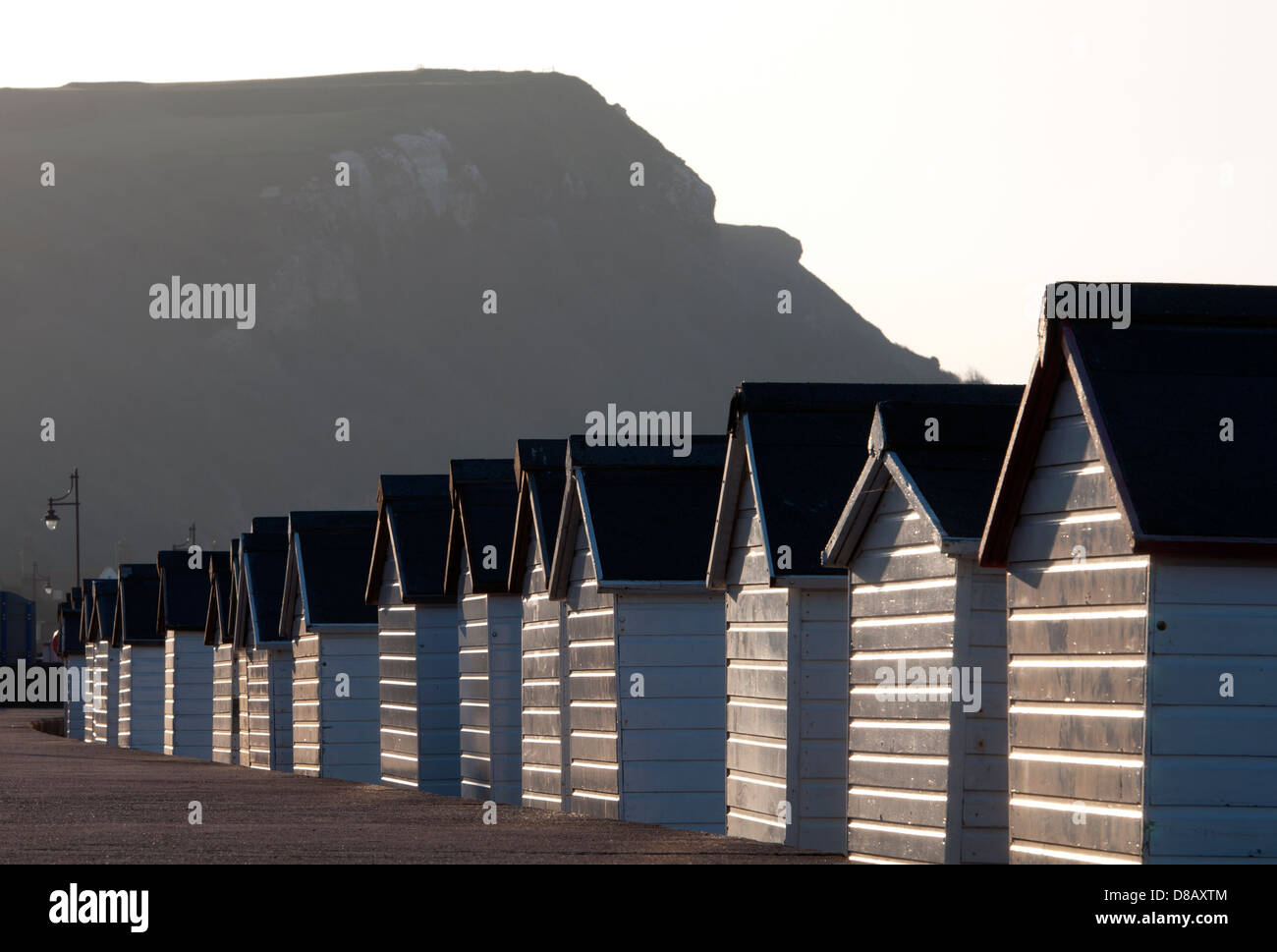 Seaton Devon Beach Huts High Resolution Stock Photography and Images ...