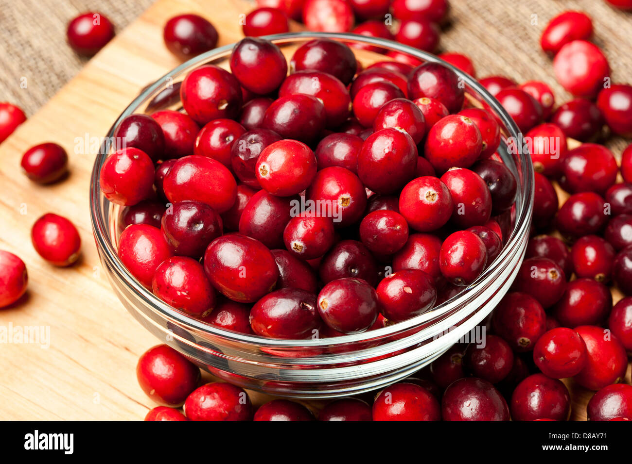 Red Ripe Cranberry against a back ground Stock Photo - Alamy
