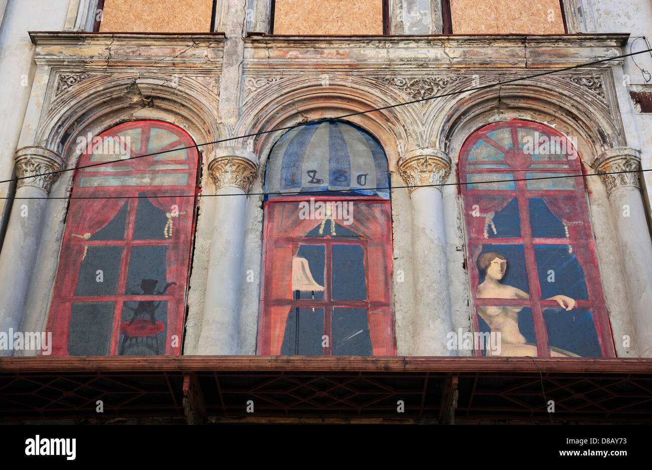 Redevelopment area, listed buildings in the historic center of ...