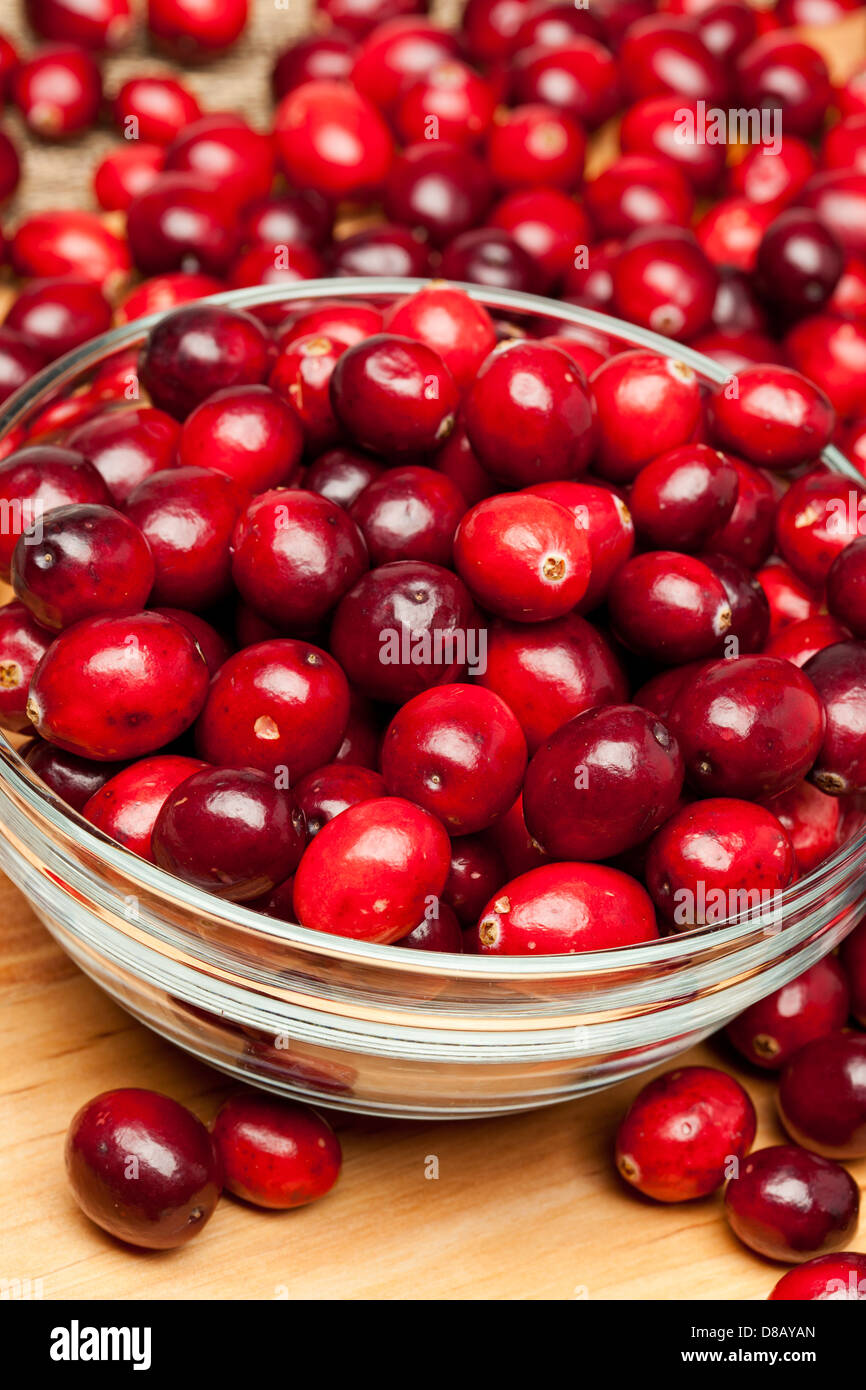 Red Ripe Cranberry against a back ground Stock Photo - Alamy