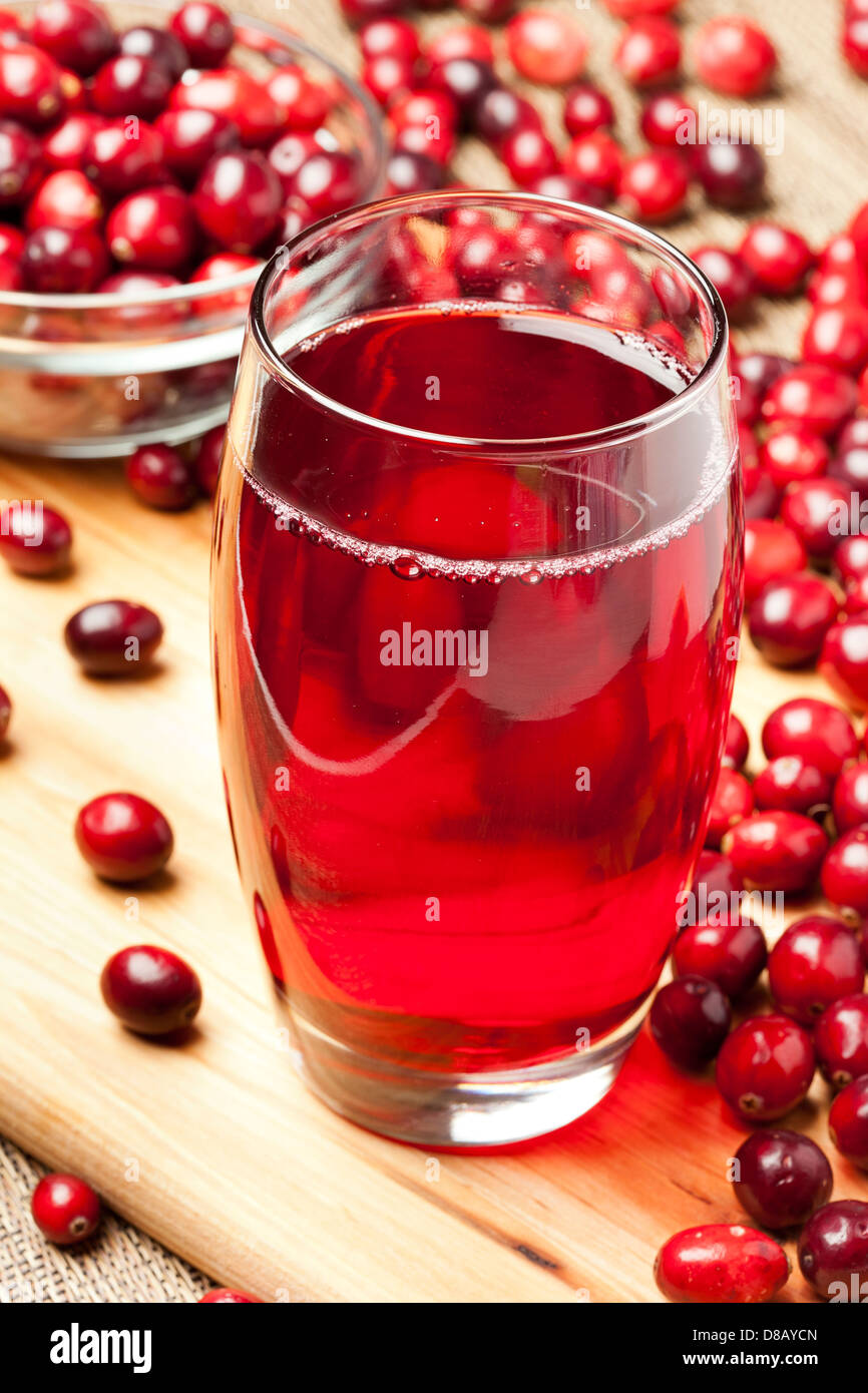 Cranberry fruit juice drink hi-res stock photography and images - Alamy
