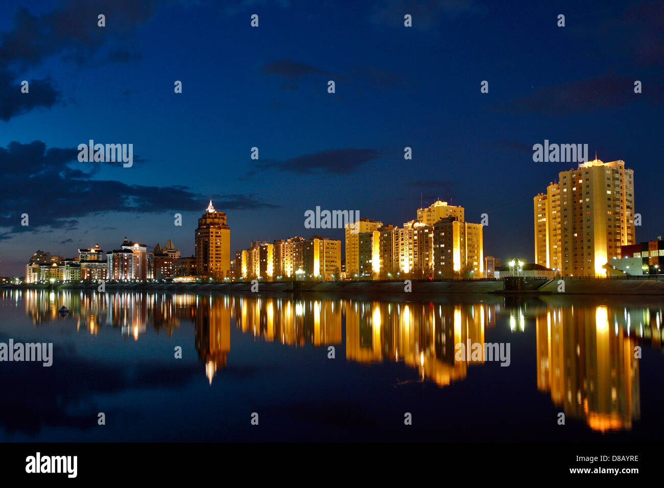 Astana river esil hi-res stock photography and images - Alamy