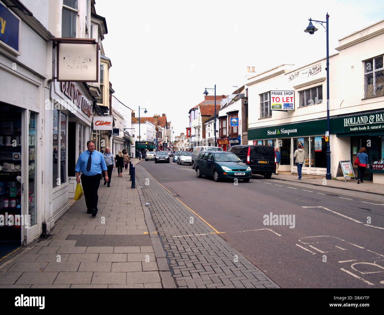 Whitstable street hi-res stock photography and images - Alamy