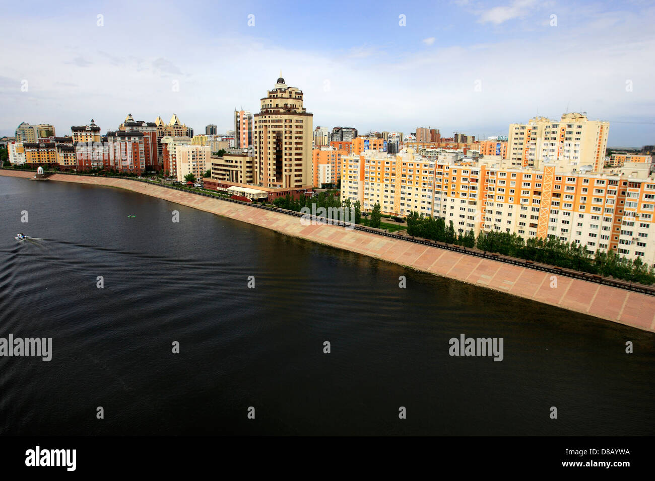 Astana river esil hi-res stock photography and images - Alamy