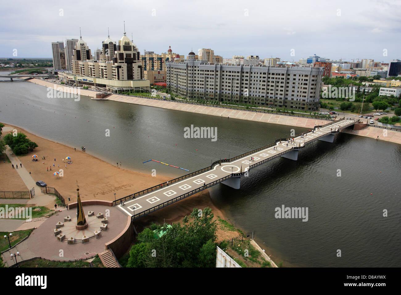 Astana river esil hi-res stock photography and images - Alamy