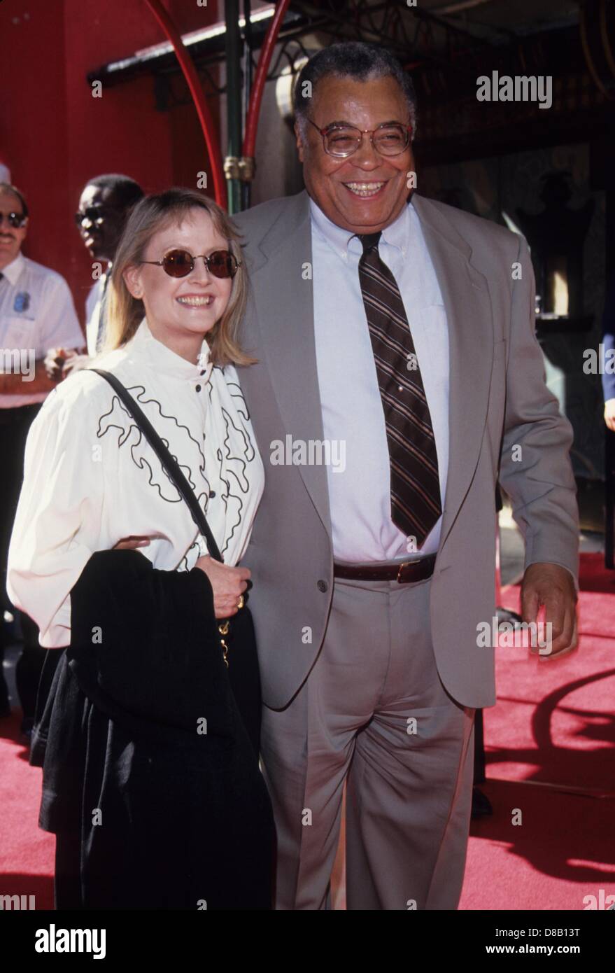 EARL JAMES JONES with Cecilia Hart 1994.l8673tr.(Credit Image: © Tom ...