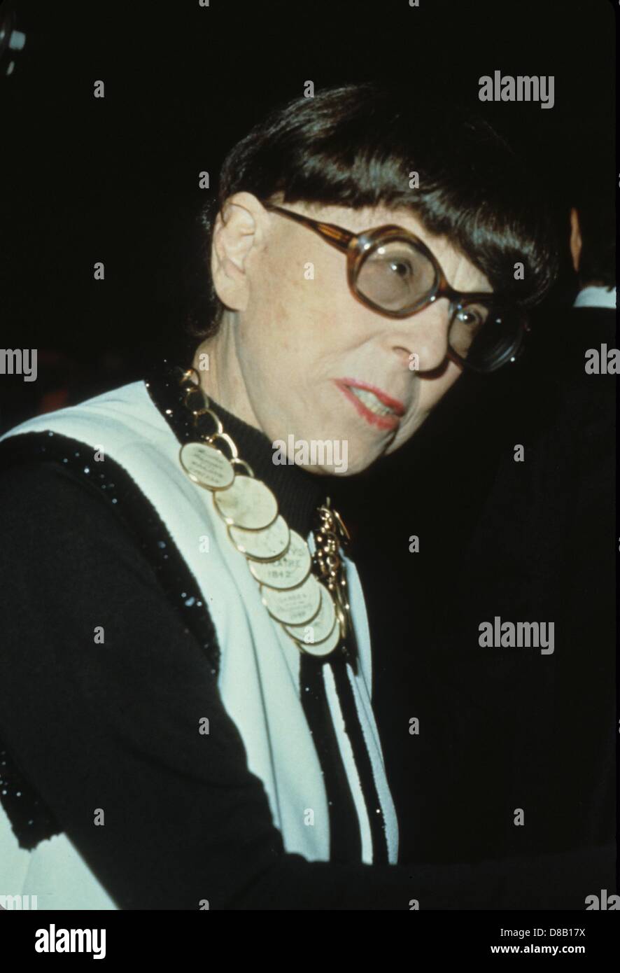EDITH HEAD.g5148.(Credit Image: © Bob V. Noble/Globe Photos/ZUMAPRESS ...