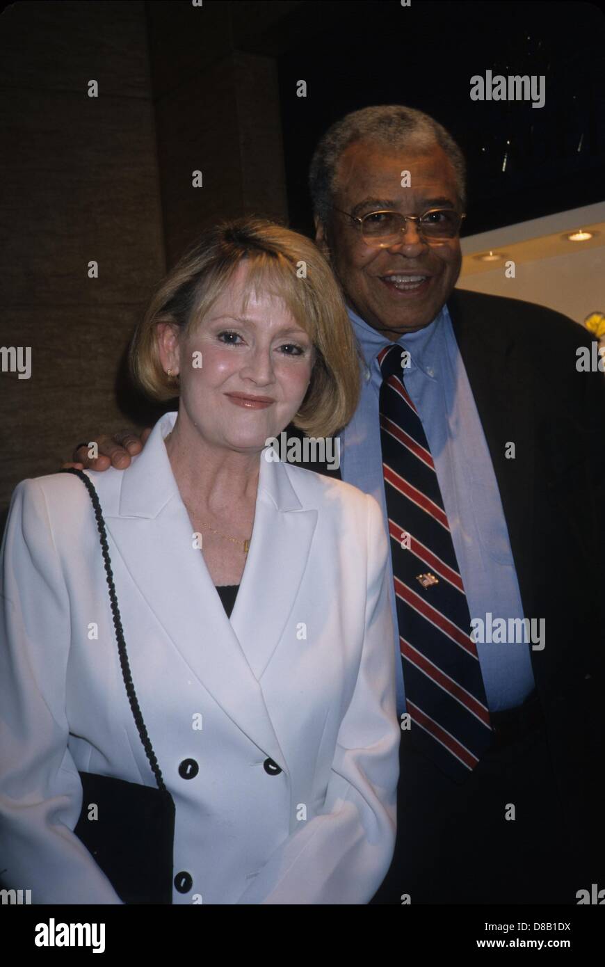 JAMES EARL JONES with wife at Piaget , New York 2002.k27969rhart ...
