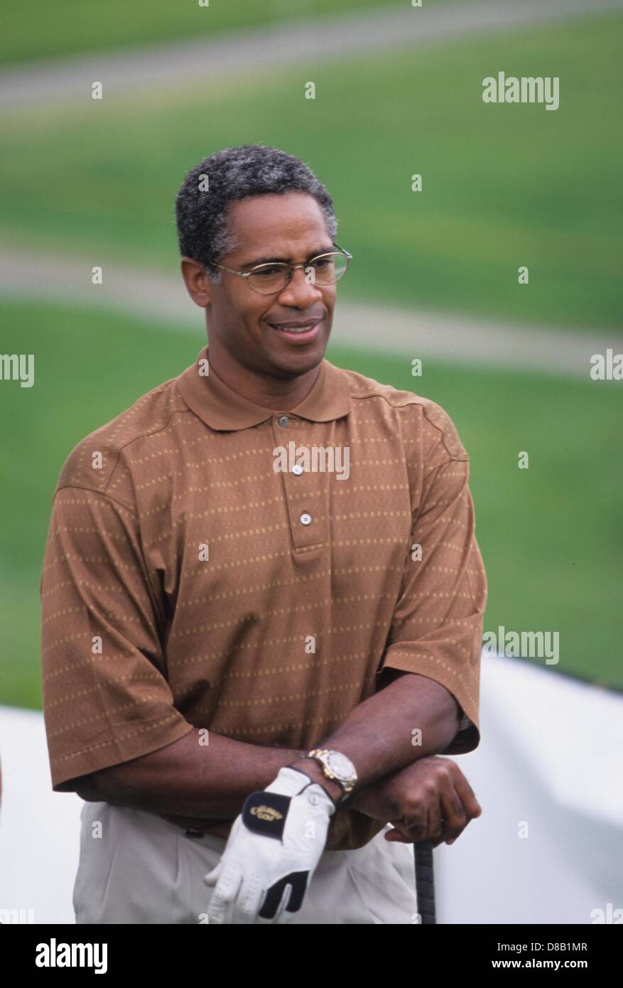 MIKE HAYNES at Deacon Jones Hall of Fame Golf tournament LA costa ...