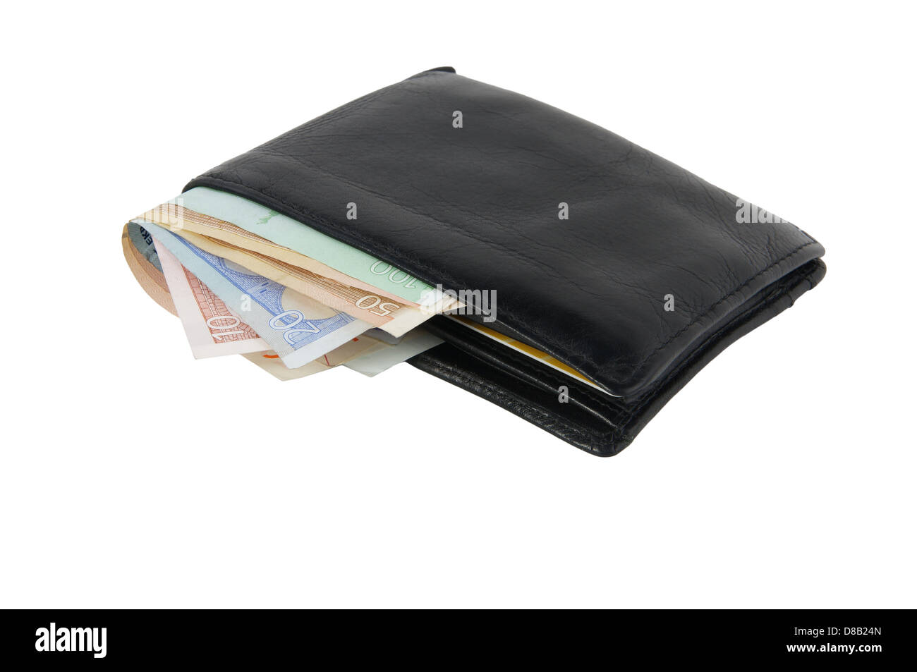 wallet with cash Stock Photo - Alamy