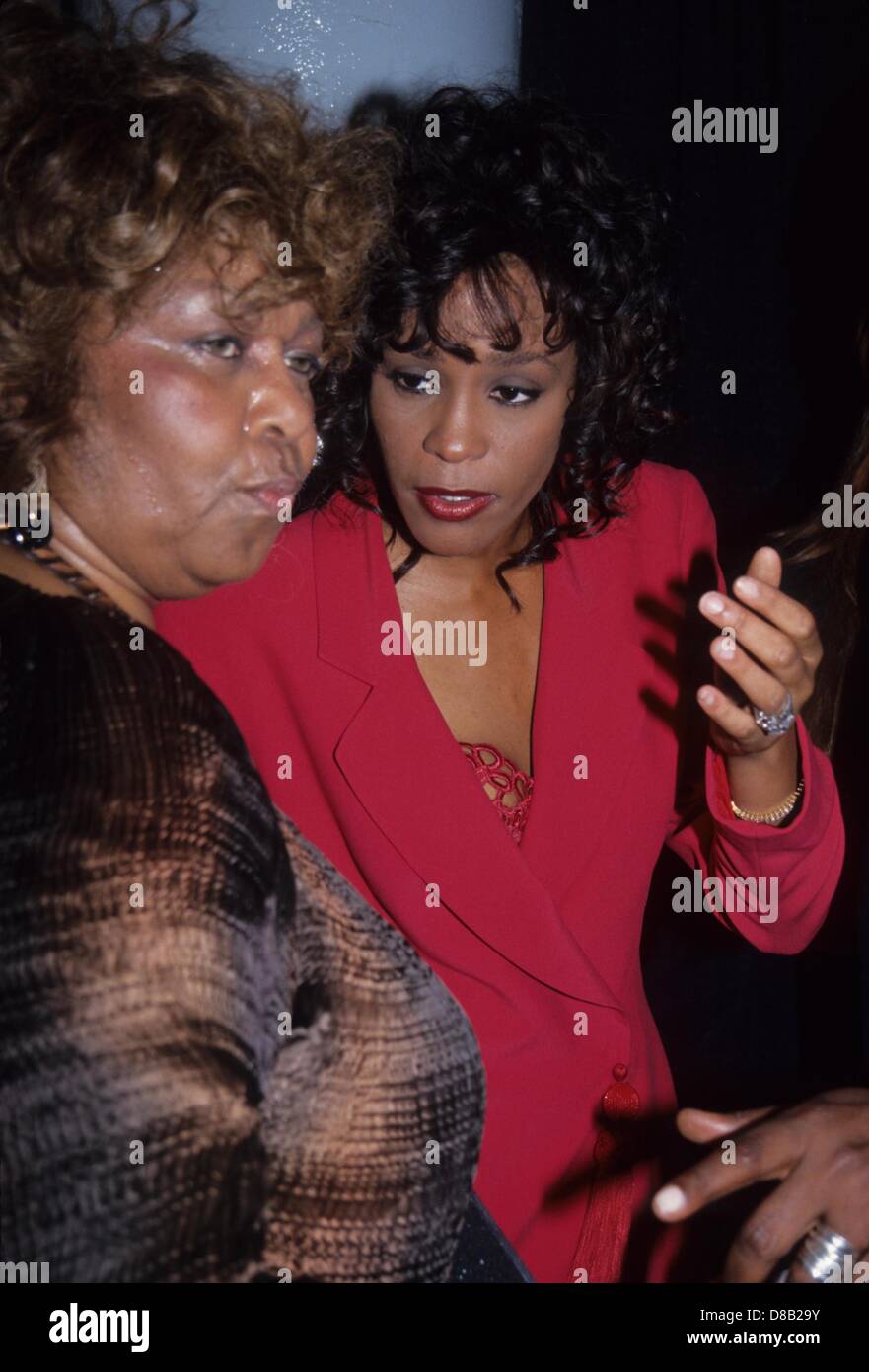 CISSY HOUSTON with Whitney Houston at Rhythm - Blues foundation 1995 ...