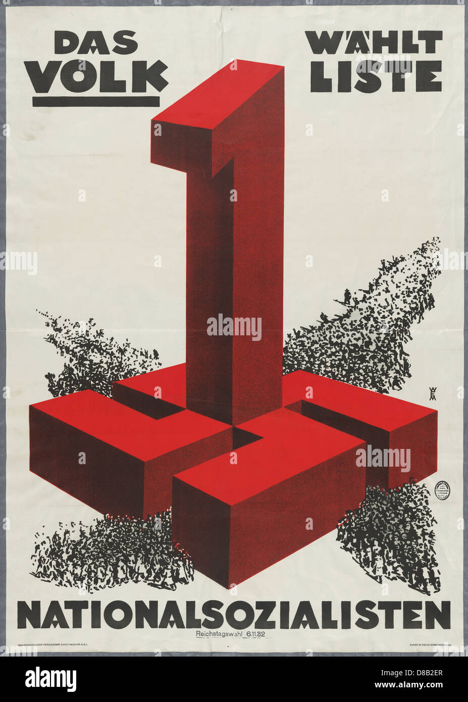 Hitler poster 1932 High Resolution Stock Photography and Images - Alamy